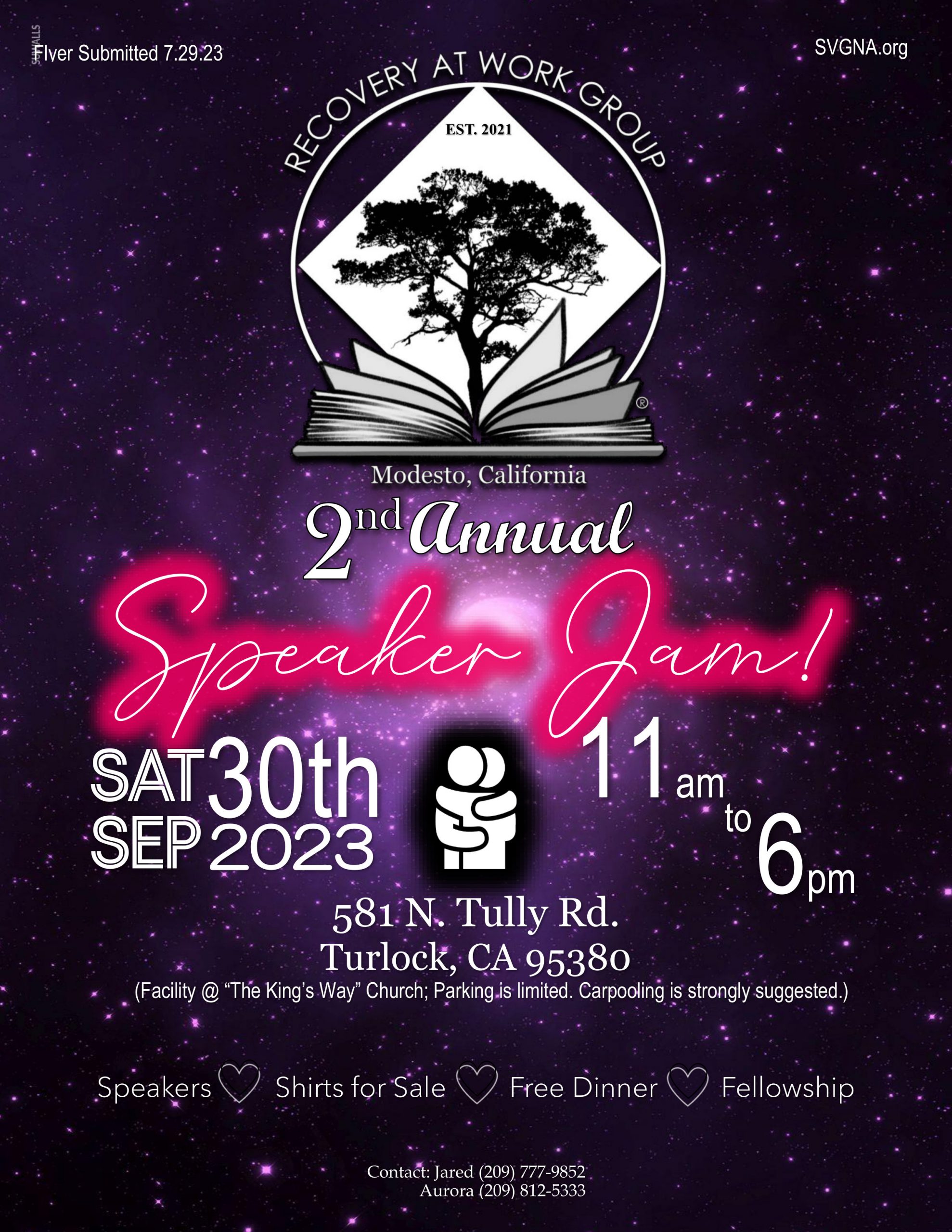 Group & Event Flyers – SVGNA