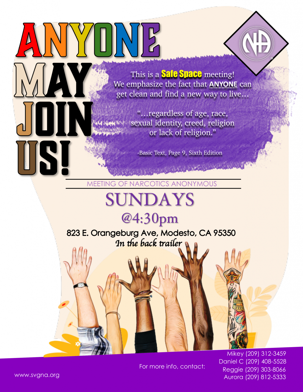 Group & Event Flyers – SVGNA